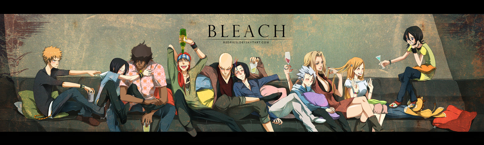 Bleach: A Vibrant Gathering of Anime Heroes
