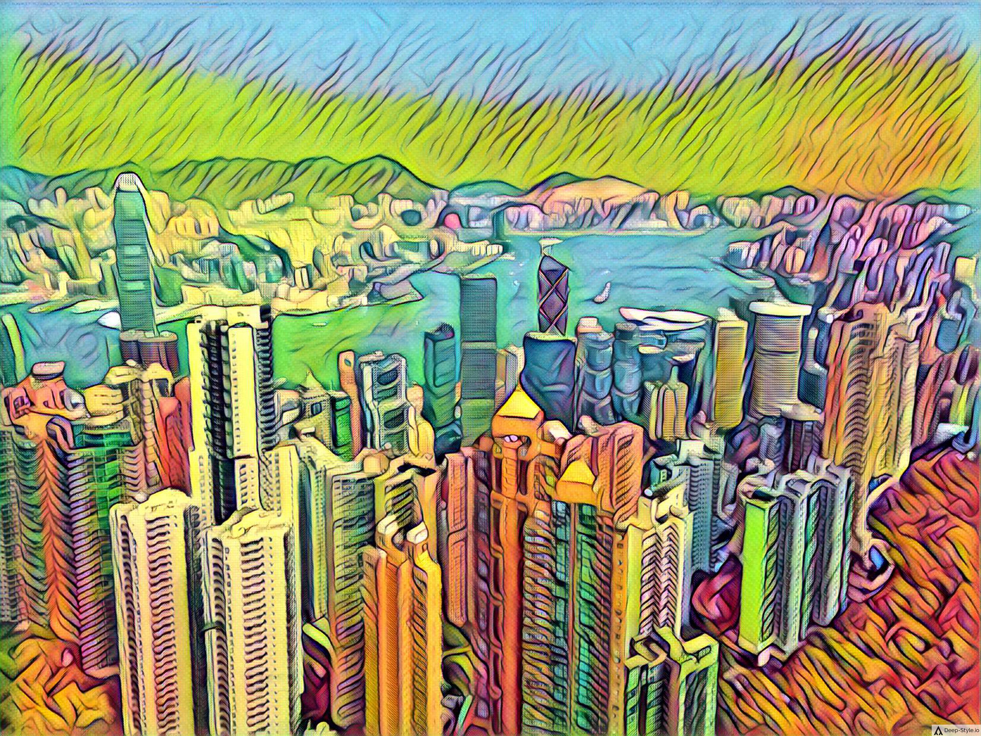 Download Hong Kong Artistic Man Made Image by NatureWorshiper