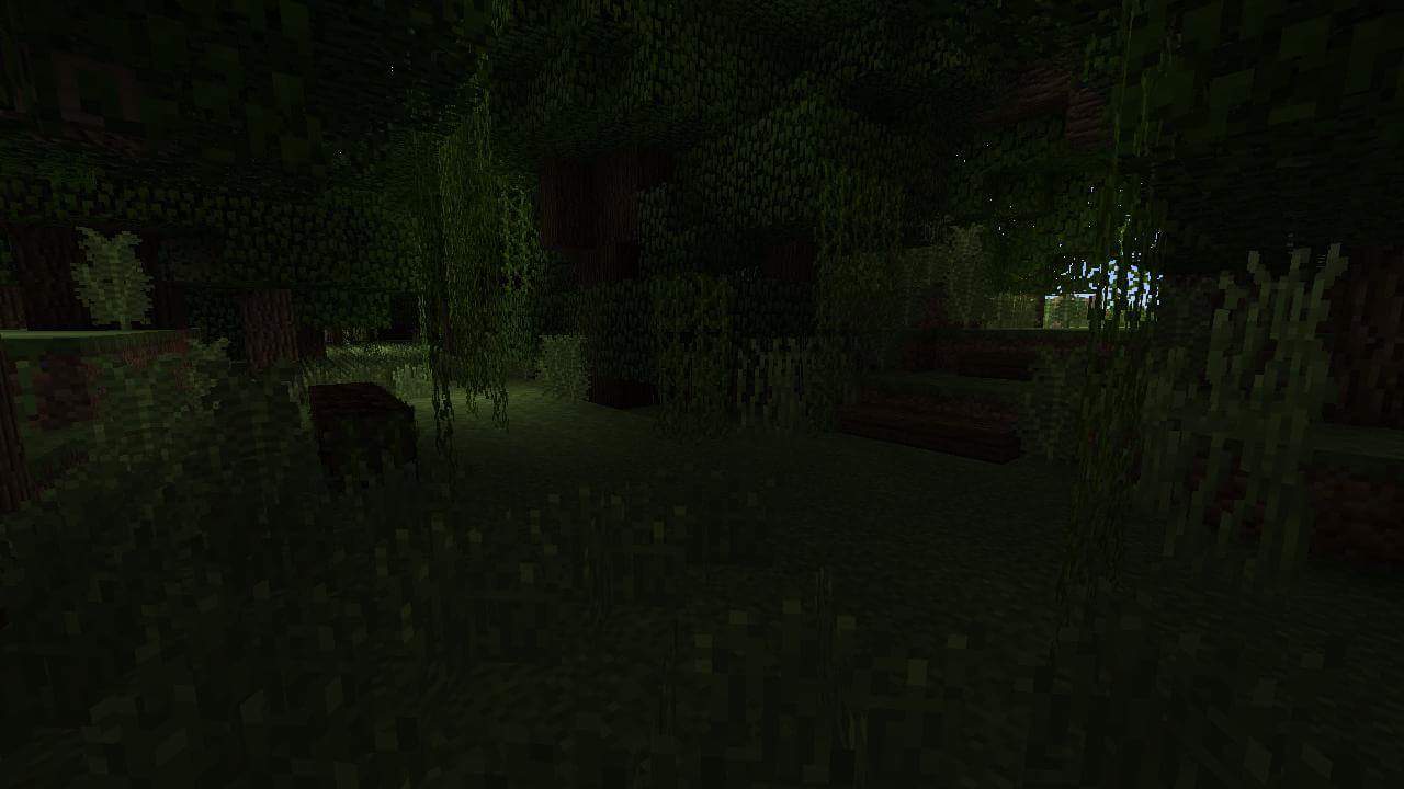 Exploring the Enchanted Forest in Minecraft