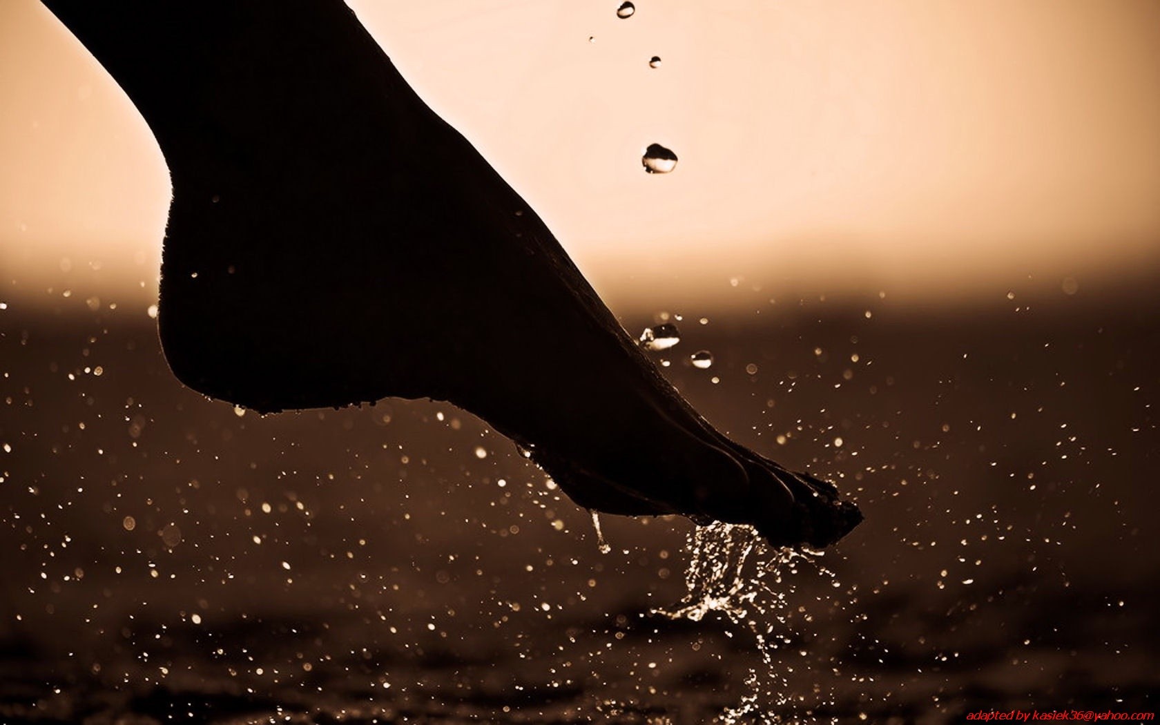 Graceful Steps: A Woman's Journey Through Water