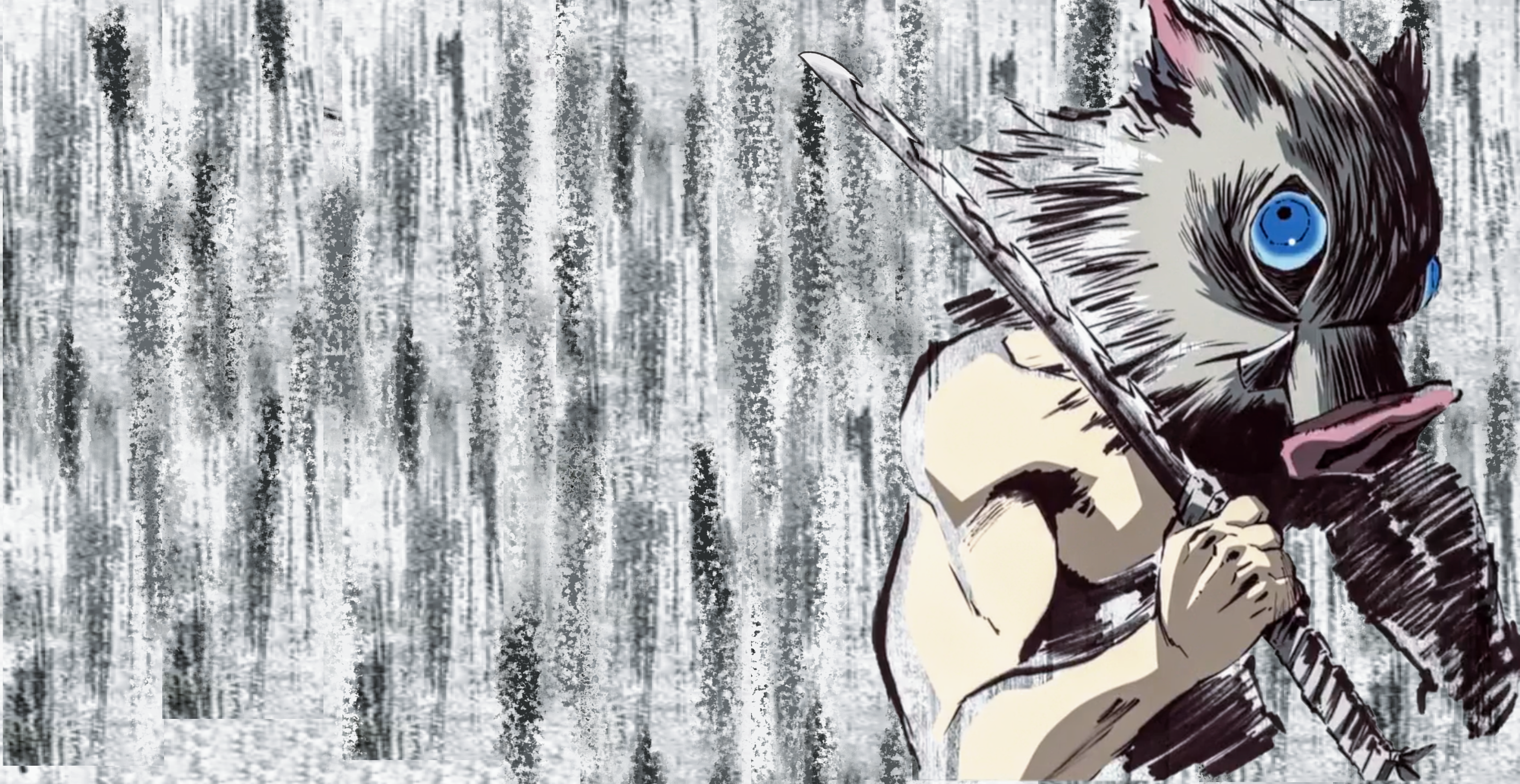 Download Demon Slayer: Kimetsu No Yaiba Inosuke Hashibira Anime Image