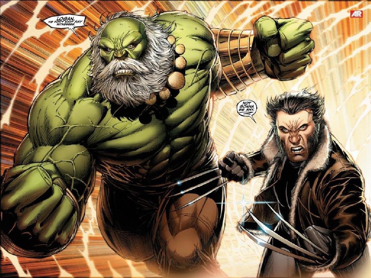 Wolverine and Hulk: Clash of the Titans