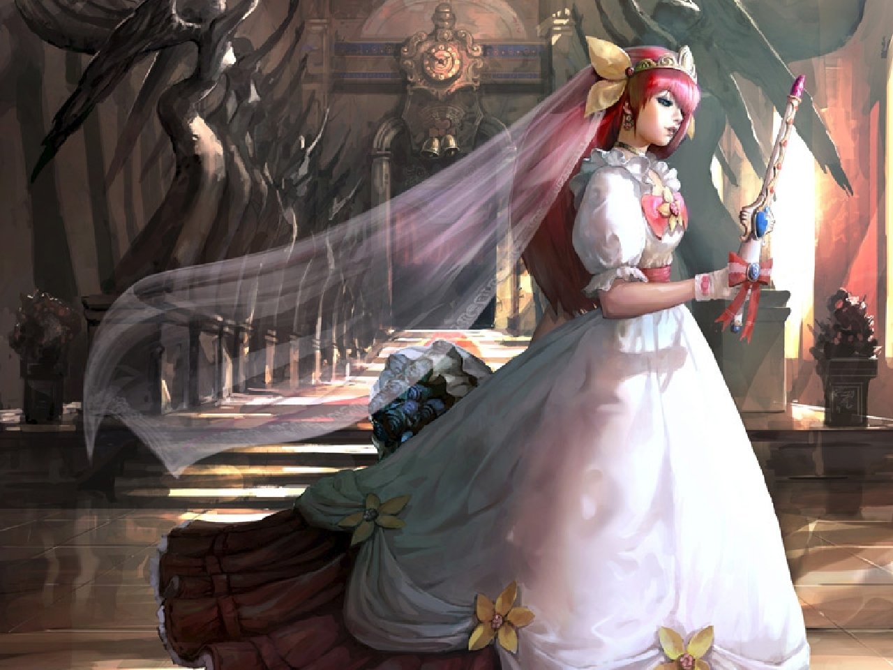 Wedding Peach - Desktop Wallpapers, Phone Wallpaper, PFP, Gifs, and More!