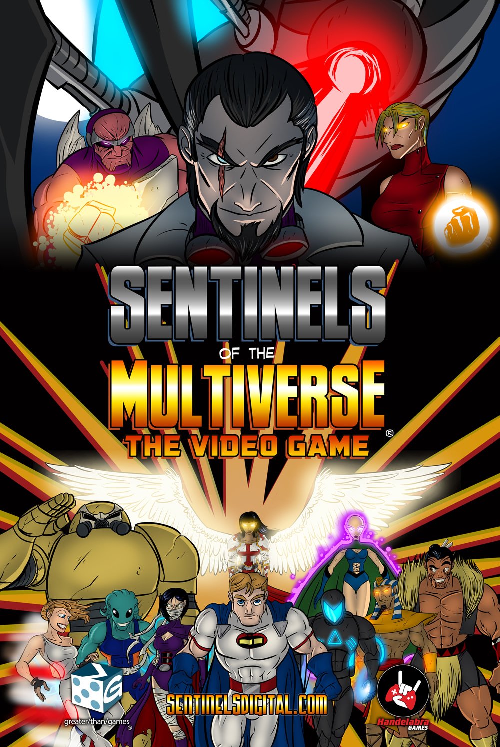 Sentinels of the Multiverse Video Game Box Art - ID: 36470 - Image Abyss