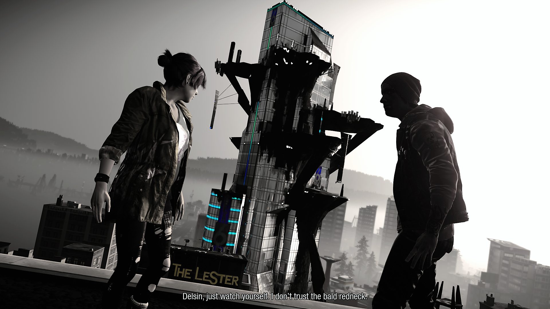 Delsin with Abigail Walker by pranavsaiyan