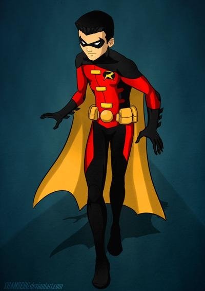 Download Young Justice (TV Show) Black Hair DC Comics Red Robin Tim ...