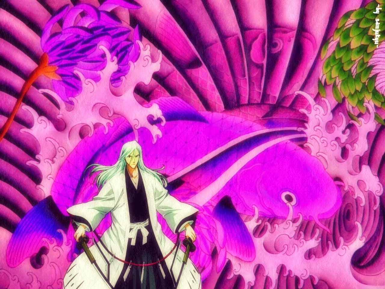 Jūshirō Ukitake - Desktop Wallpapers, Phone Wallpaper, PFP, Gifs, and More!