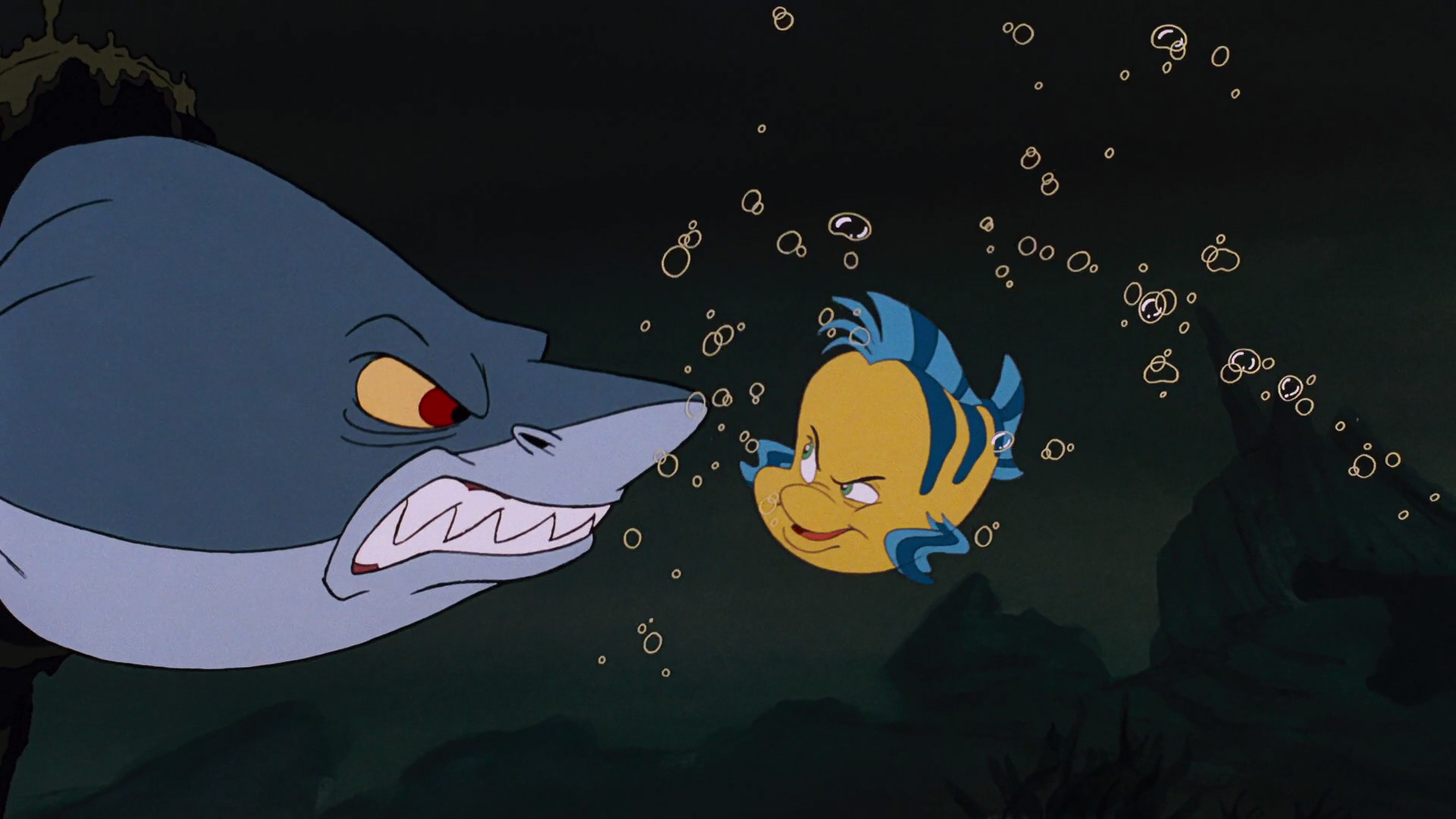 Download The Little Mermaid Fish Shark Flounder (The Little Mermaid ...