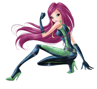 Download Two-toned Hair Long Hair Roxy (Winx Club) TV Show World Of ...