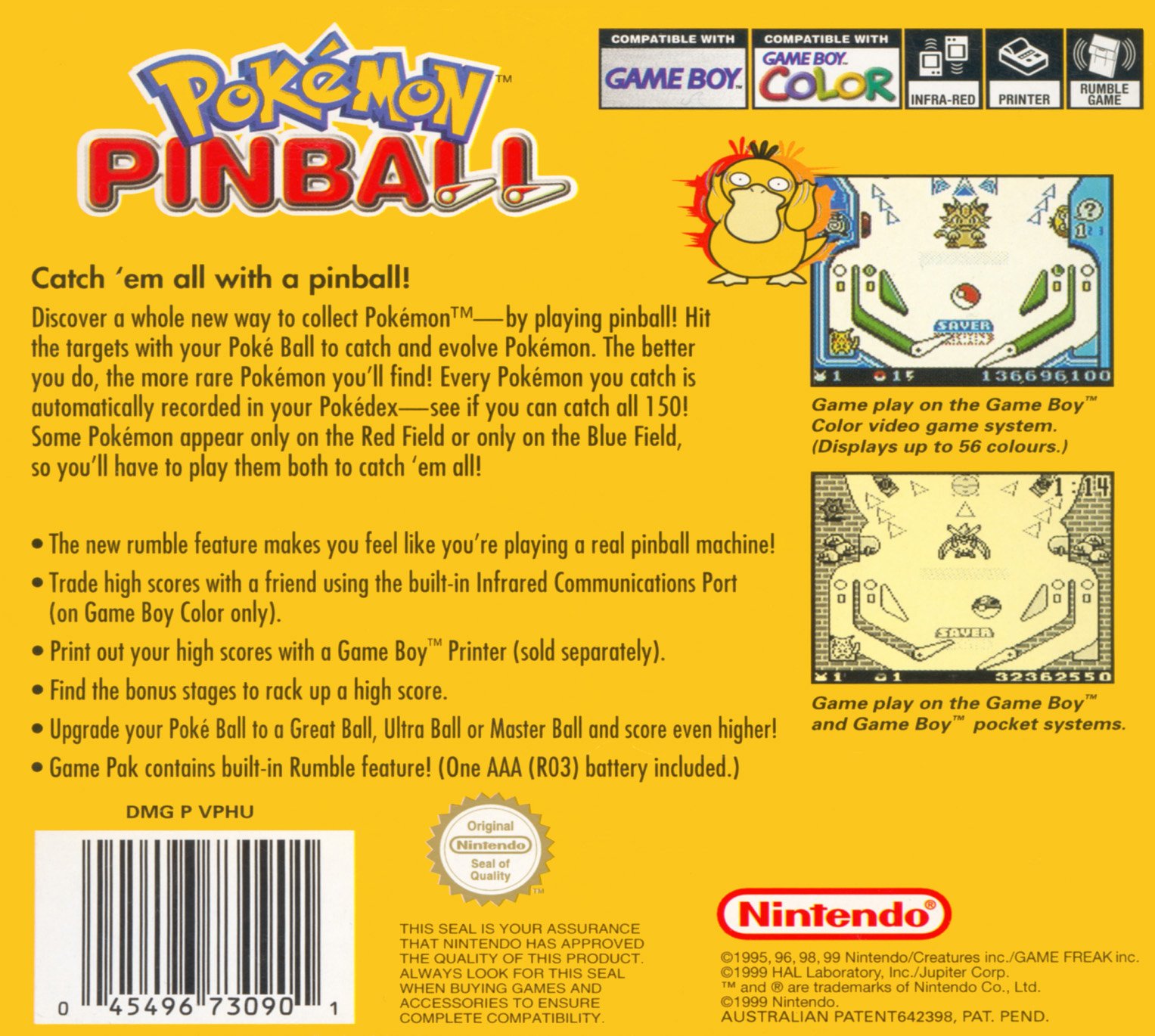 Download Video Game Pokémon Pinball Image