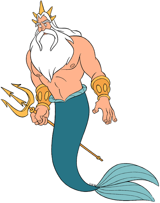 Download Trident The Little Mermaid Tail Merman King Triton Movie The ...