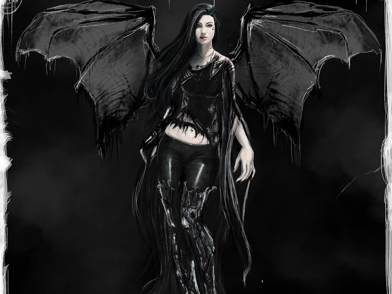 Dark Enigma: The Winged Woman