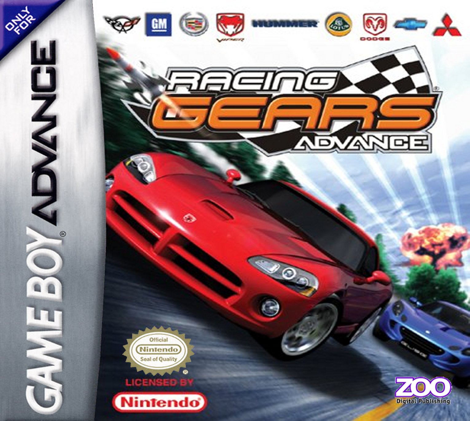 Racing Gears Advance Video Game Box Art - ID: 37606 - Image Abyss