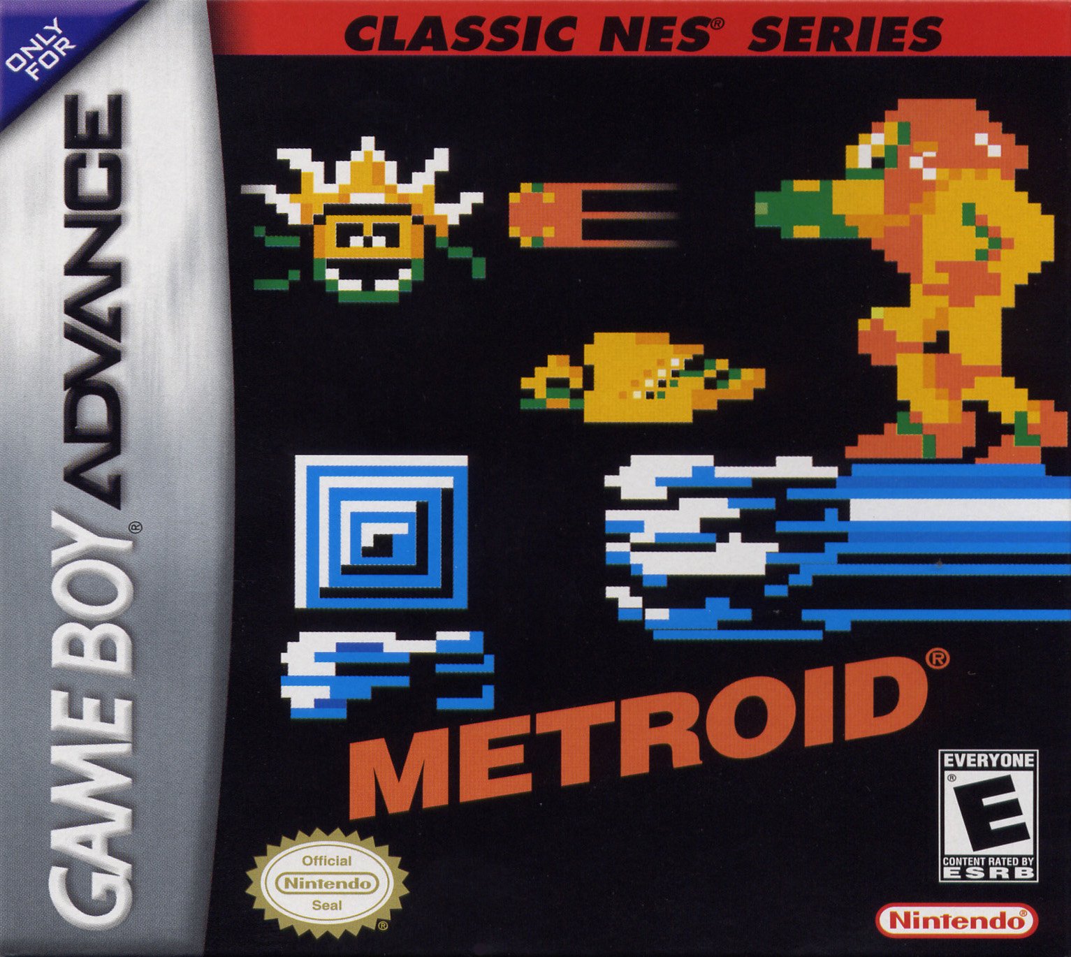 Classic NES Series: Metroid Video Game Box Art - ID: 37687 - Image Abyss