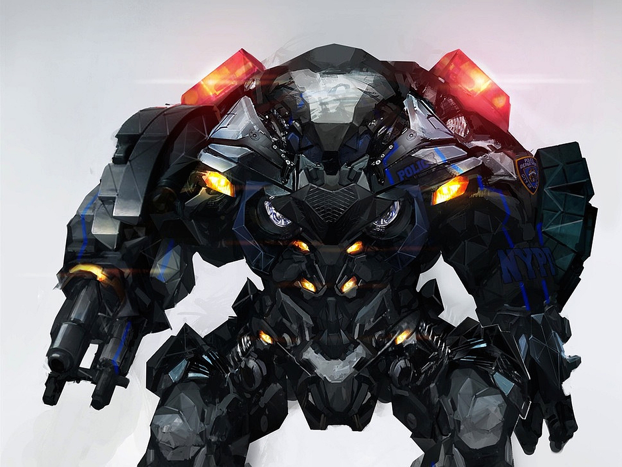 Sci Fi Robot Picture by E.W. Hekaton - Image Abyss