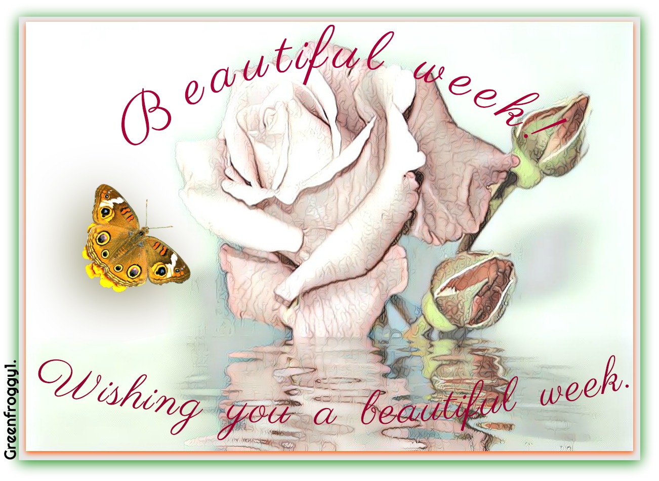 BEAUTIFUL WEEK by GREENFROGGY1