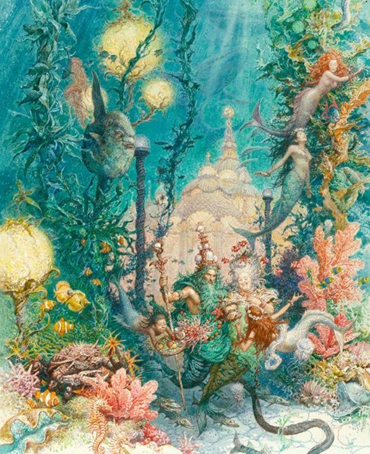 Download The Little Mermaid Sea Sea Life Crab Clownfish Whale Fish ...