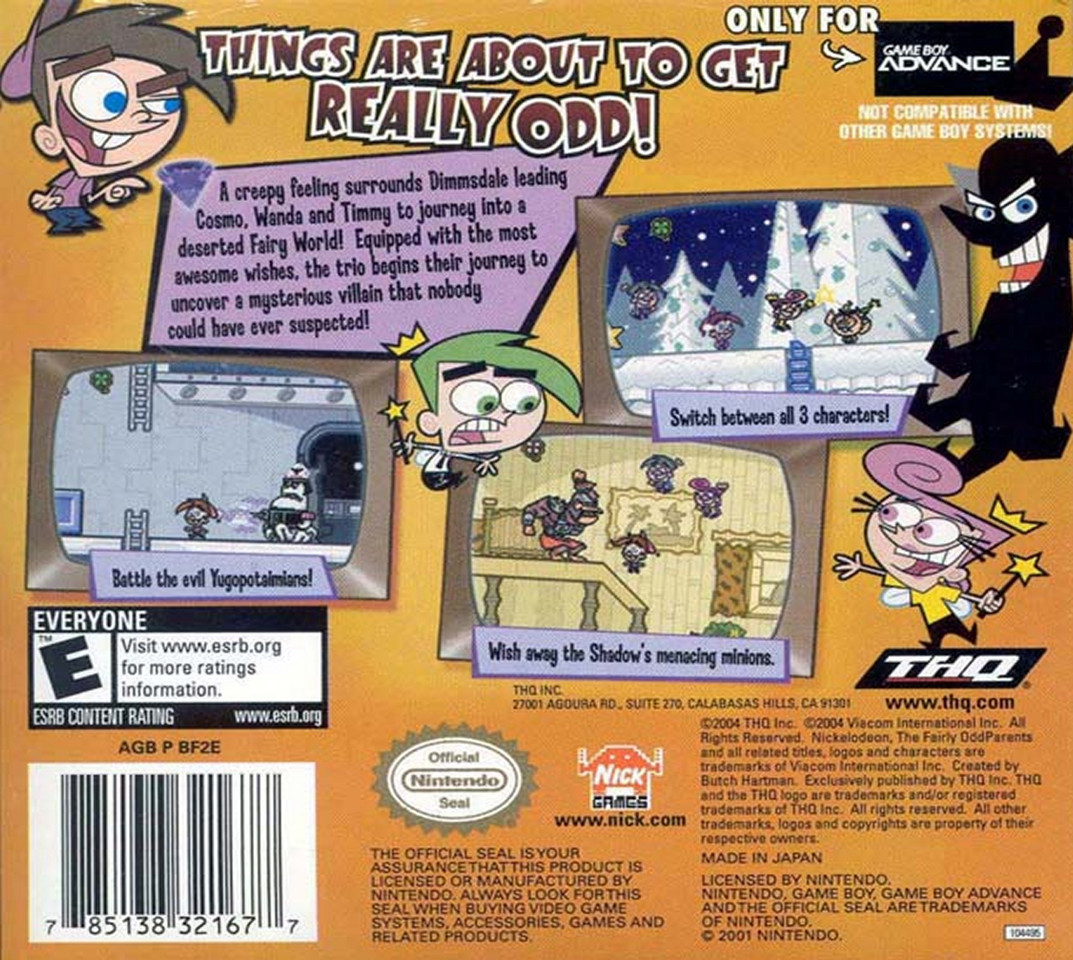 Download Video Game The Fairly OddParents! Shadow Showdown Image