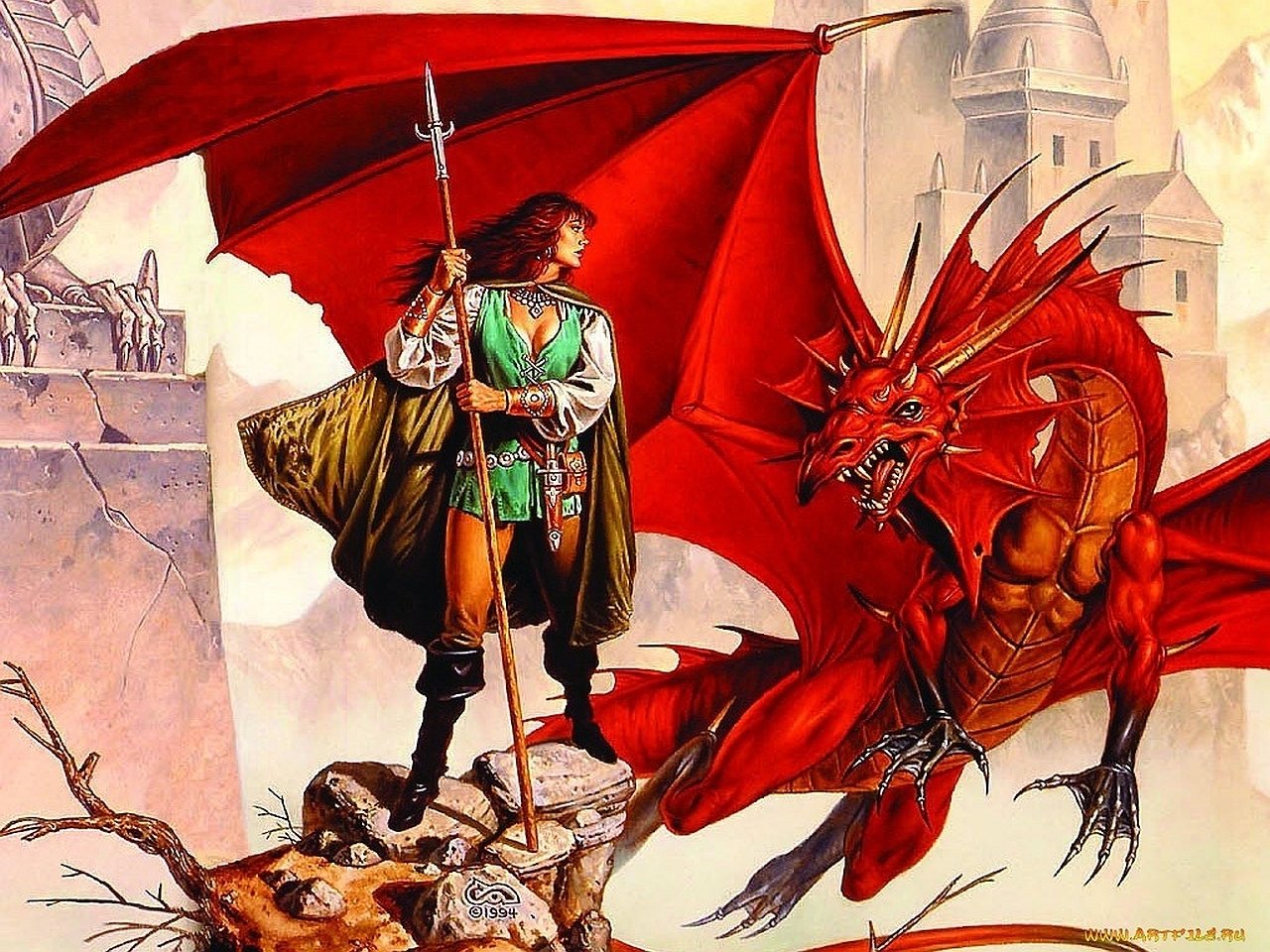 Fantasy Women Warrior Picture by clyde caldwell - Image Abyss