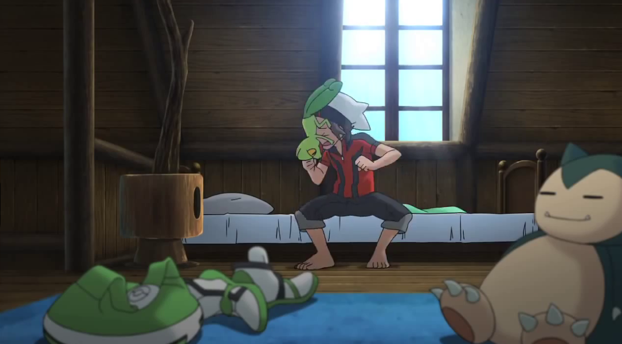 Download Snorlax (Pokémon) Treecko (Pokémon) Bed Feet Brendan (Pokemon ...