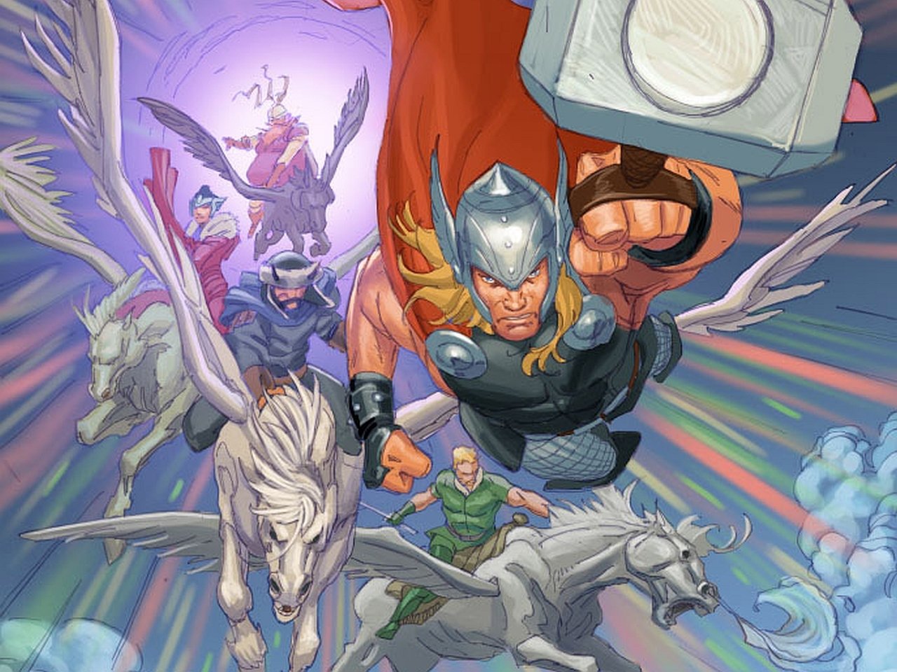 Download Thor Comic Thor: God Of Thunder Image