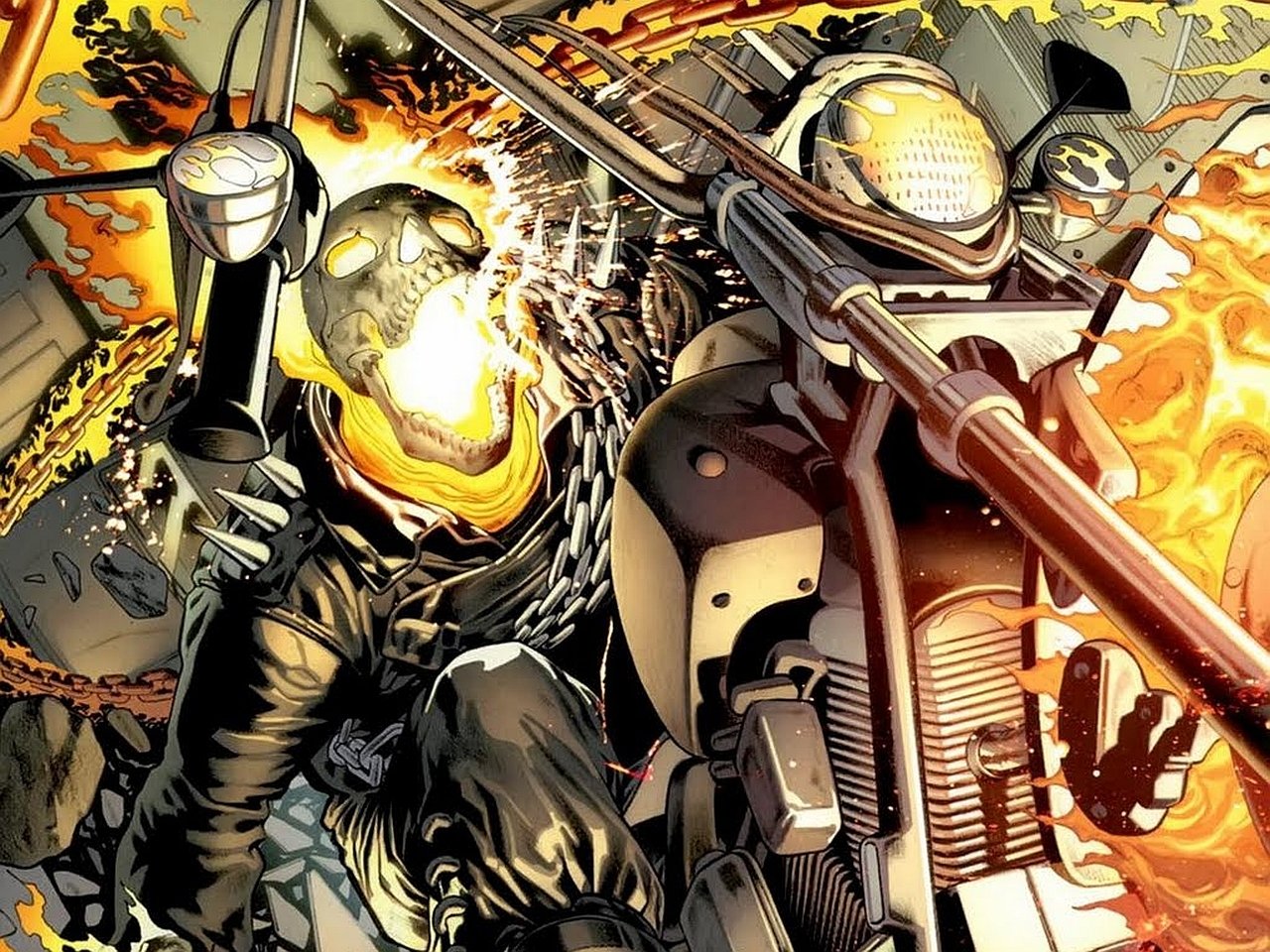 Spirit of Vengeance: Ghost Rider in Action