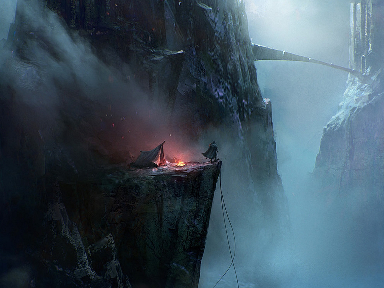 Enchanted Peaks: A Journey Through Fantasy Landscapes