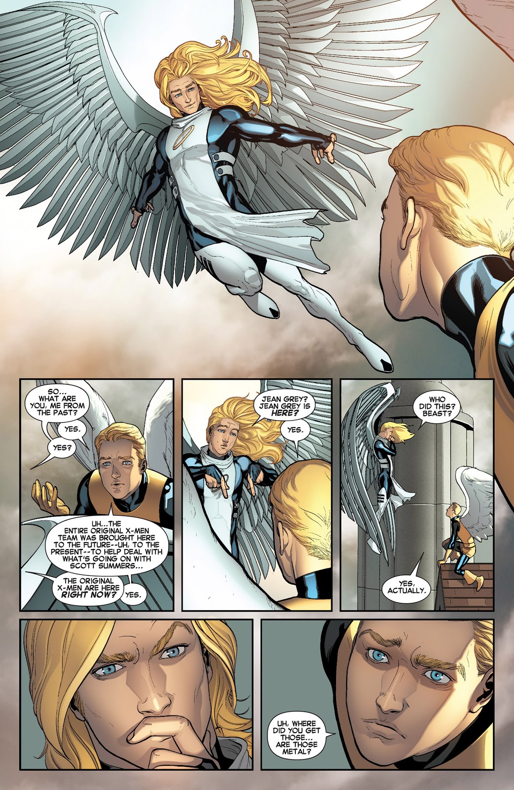 Download X-Men Wings Angel (Marvel Comics) Warren Worthington III Comic ...