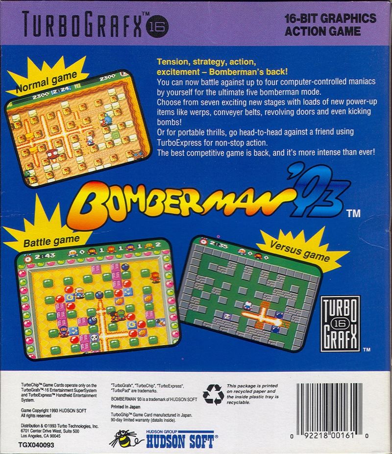 Bomberman '93 Picture - Image Abyss