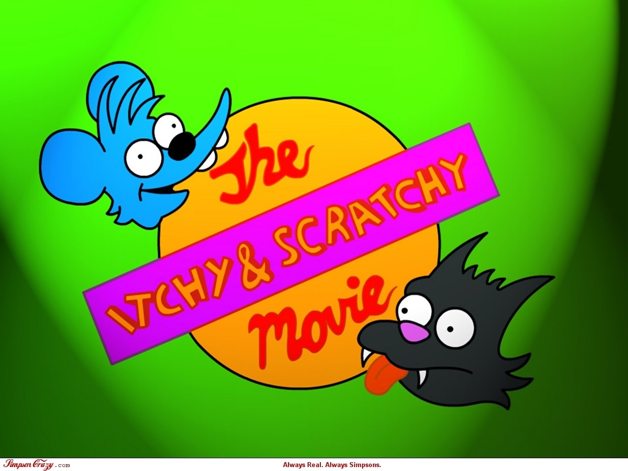 Itchy & Scratchy - Desktop Wallpapers, Phone Wallpaper, PFP, Gifs, and ...