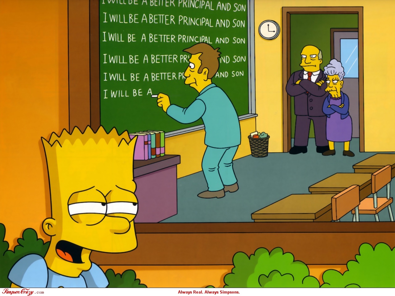 Seymour Skinner’s Classroom Chronicles – A Simpsons TV Show Moment