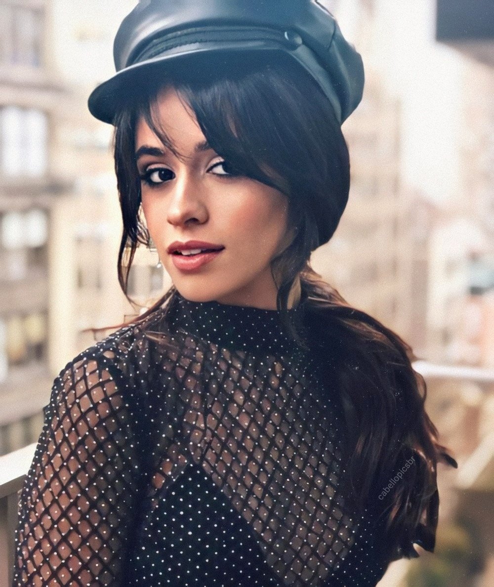 Download Hat Latina Brunette Cuban Singer Music Camila Cabello Image
