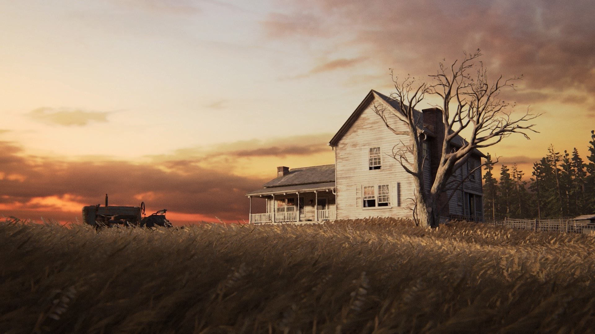 The Last of Us Part II - Ellie's Farmhouse by subinitsu