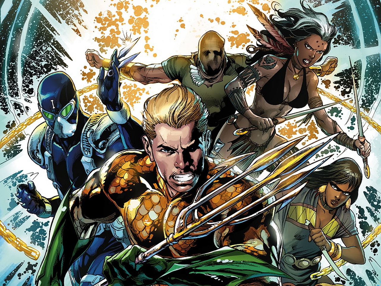 Download Aquaman Comic Aquaman And The Others Image