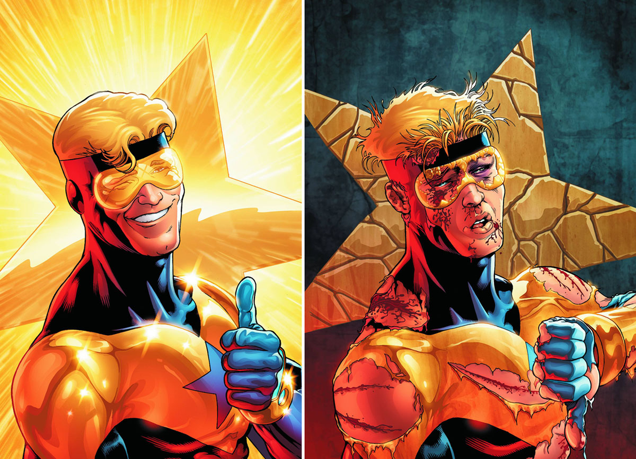 Download DC Comics Comic Booster Gold Image