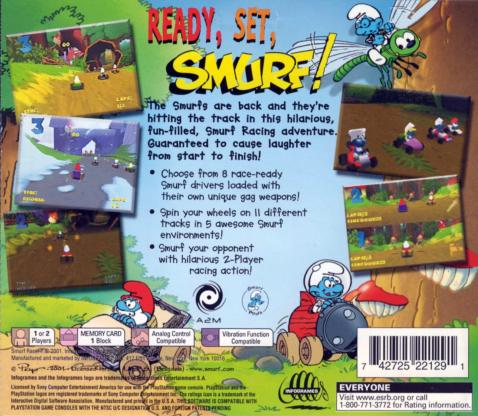 Smurf Racer Picture - Image Abyss