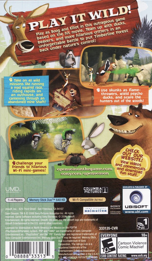 Download Video Game Open Season Image