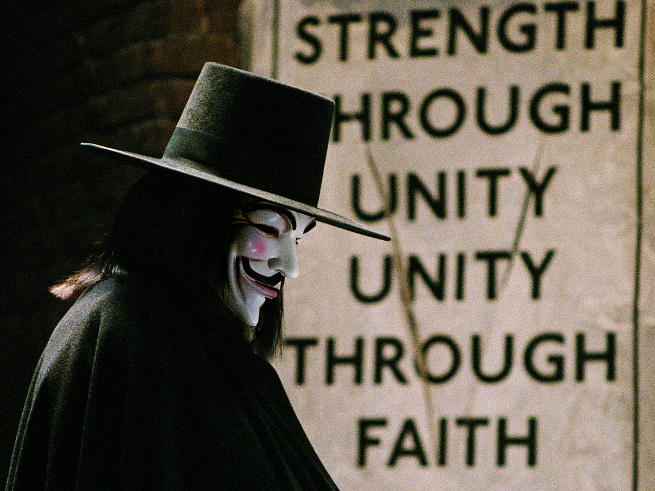 V for Vendetta: Strength and Unity Behind the Mask