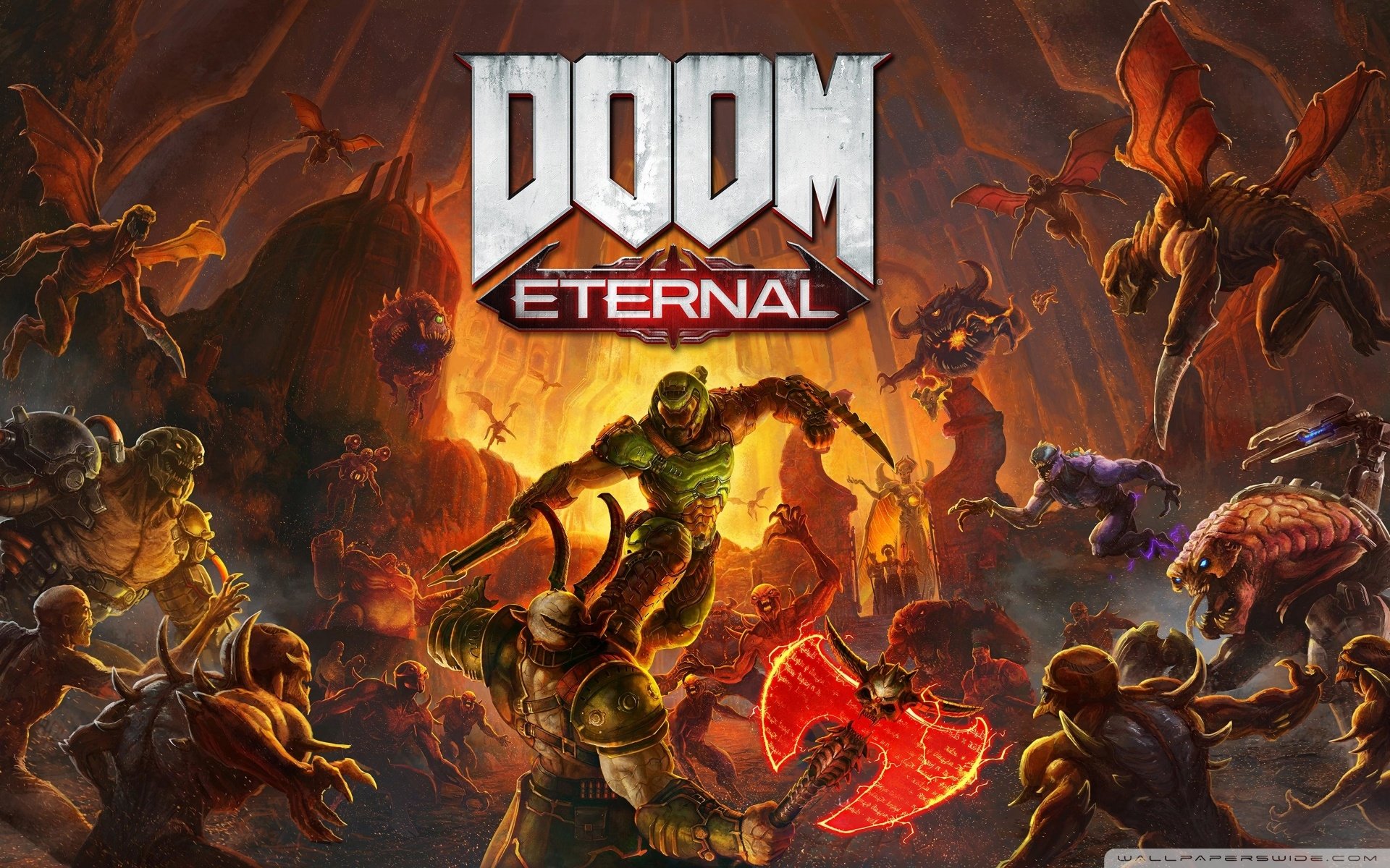 DOOM Eternal - Desktop Wallpapers, Phone Wallpaper, PFP, Gifs, and More!