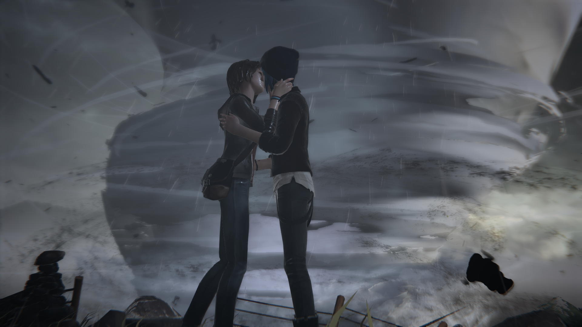 Download Kiss Max Caulfield Chloe Price Video Game Life Is Strange Image