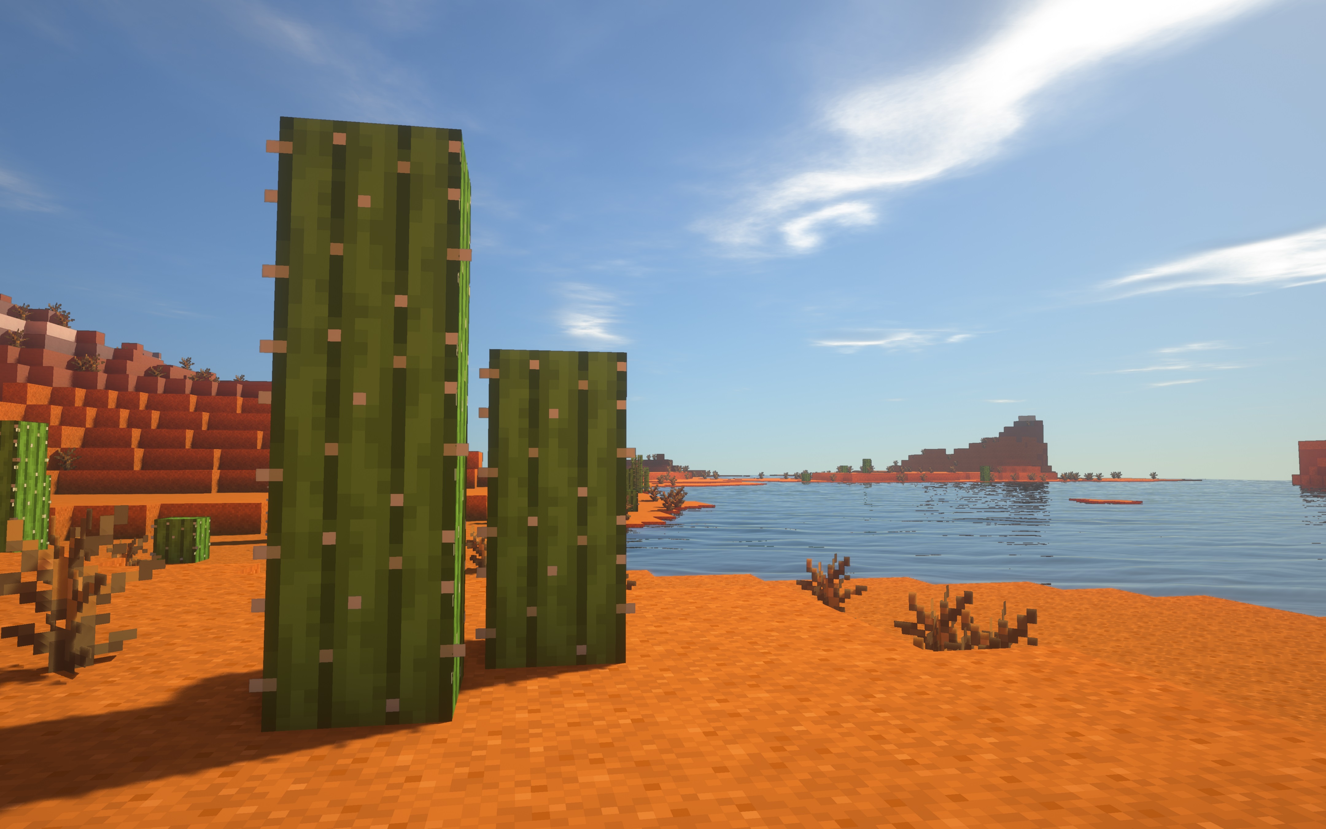 Minecraft Mesa: Desert Vibes and Cactus Views