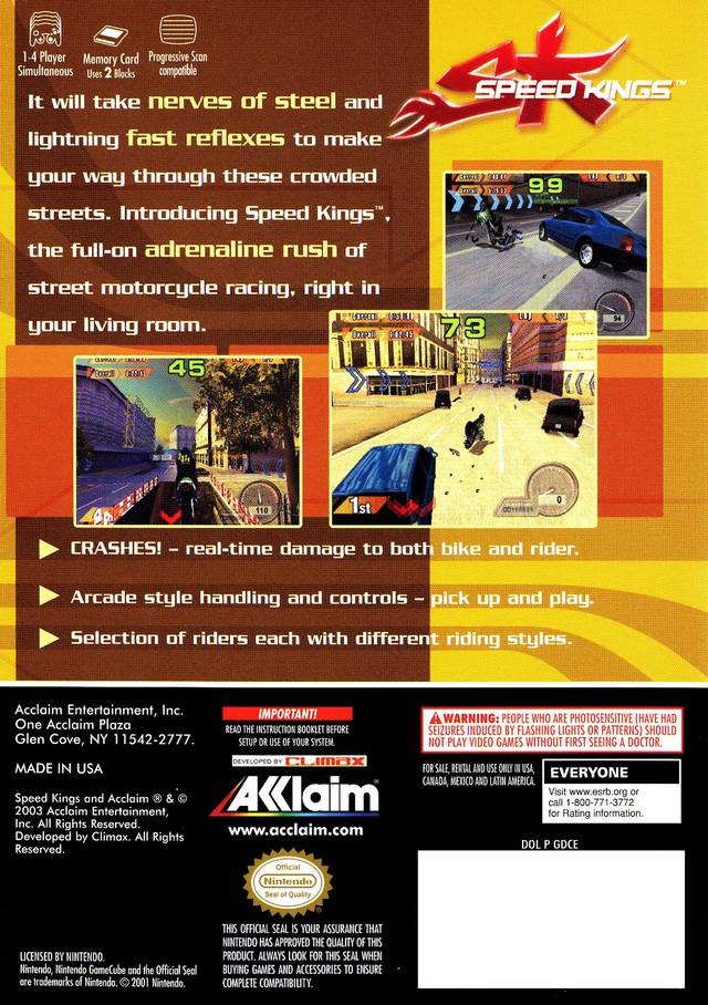 Speed Kings Picture - Image Abyss