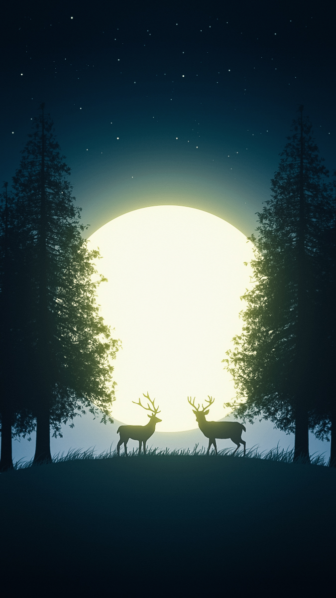 2D Digital Painting - FANTASY NIGHT by EzioAuditore