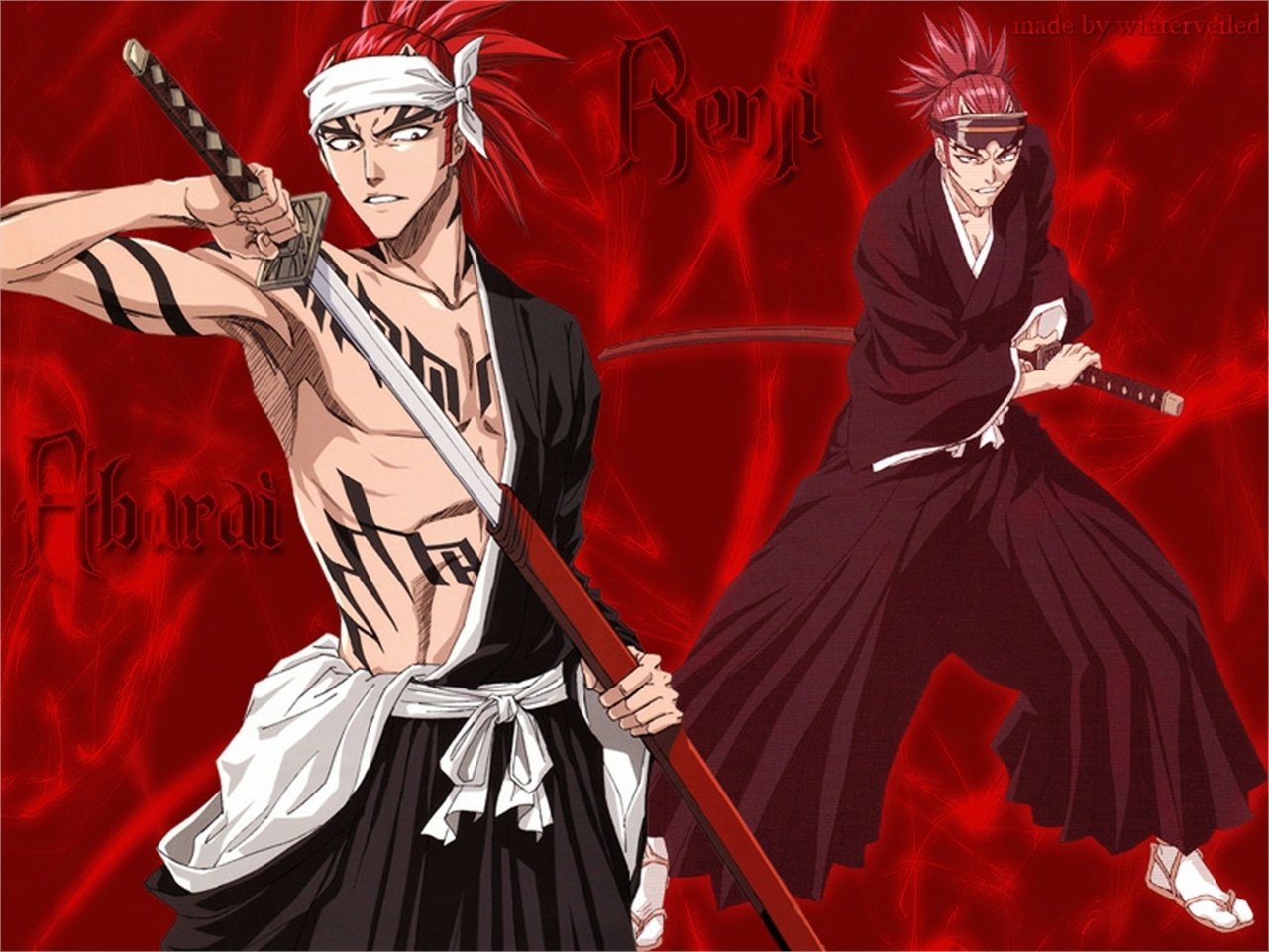 Renji Abarai - Desktop Wallpapers, Phone Wallpaper, PFP, Gifs, and More!