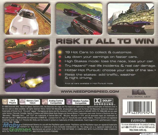 Need For Speed: High Stakes Picture - Image Abyss