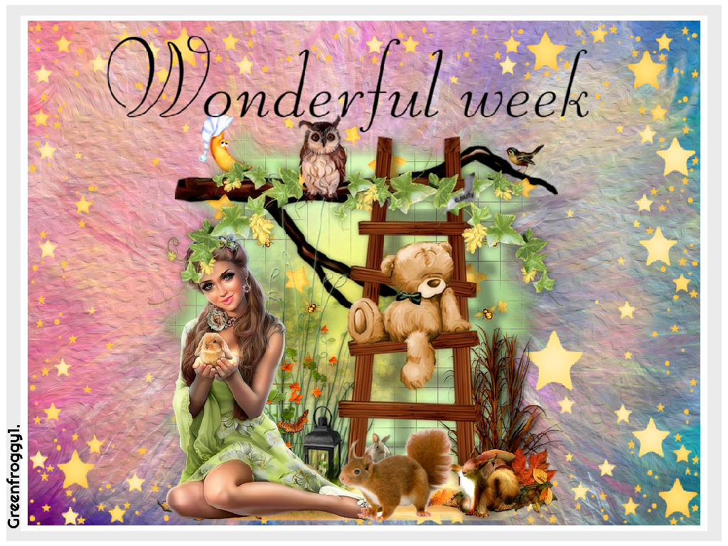 WONDERFUL WEEK by GREENFROGGY1