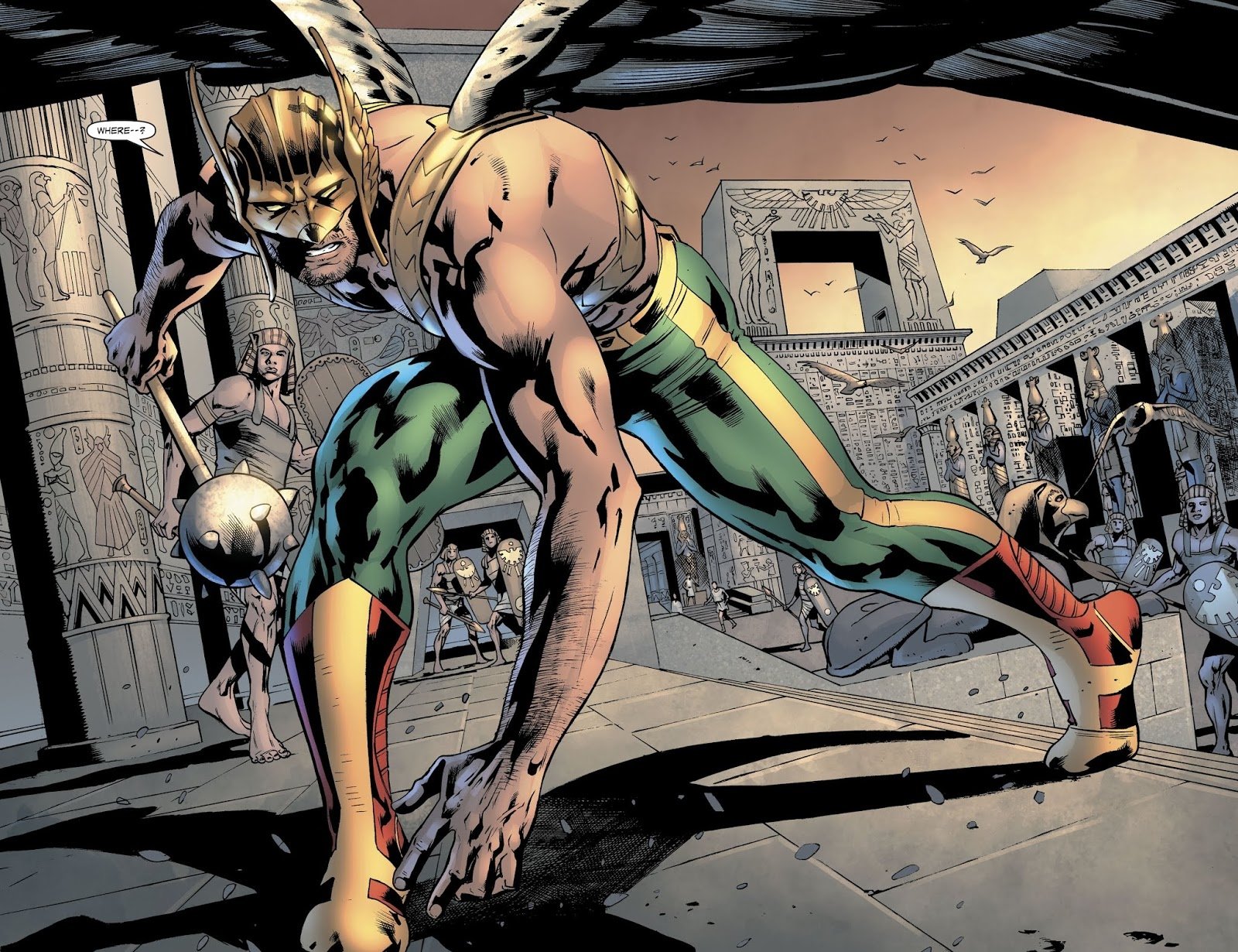 Download DC Comics Mace Wings Hawkman (DC Comics) Carter Hall Comic ...