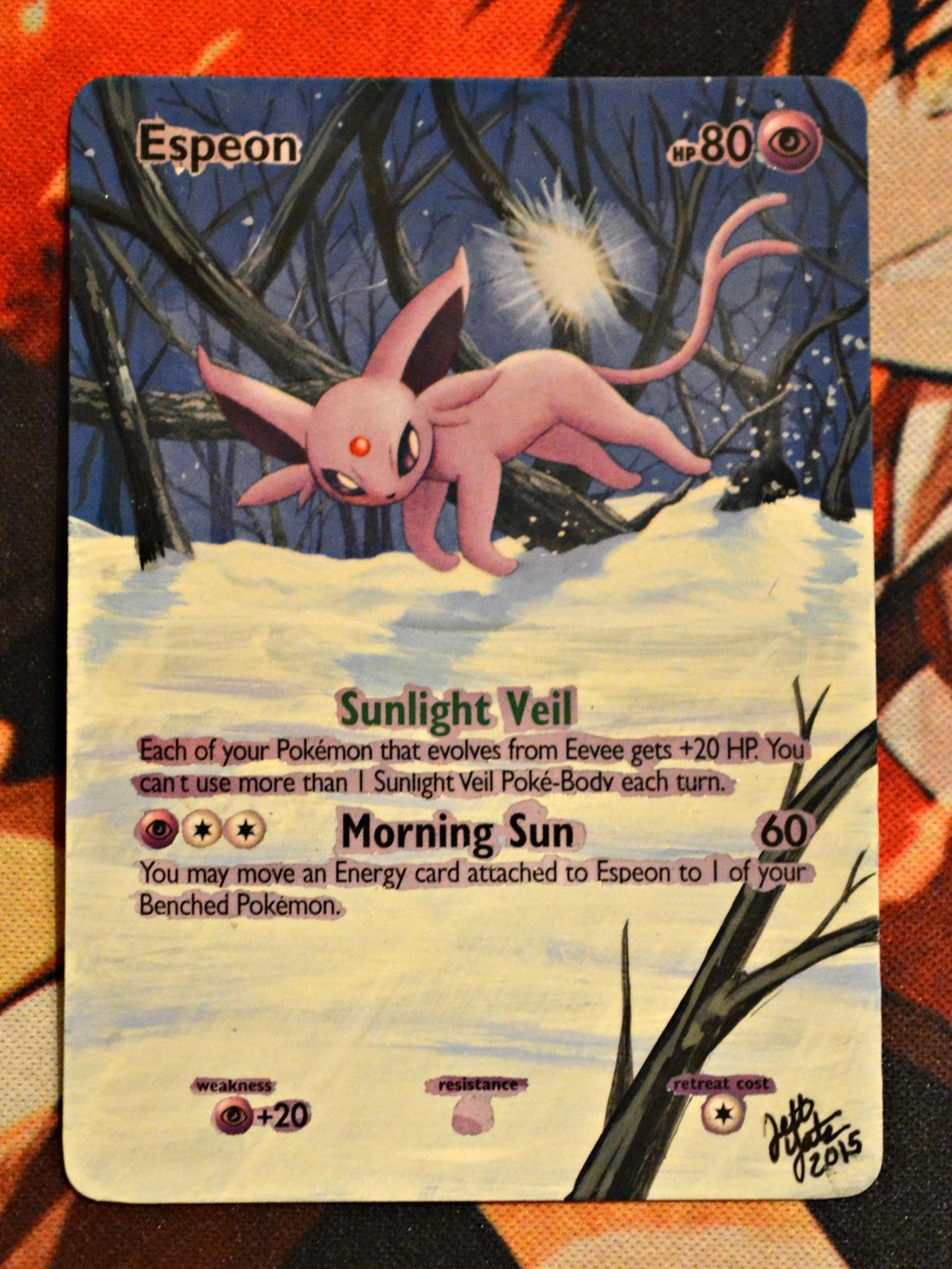 Painted Pokemon Cards - Image Abyss