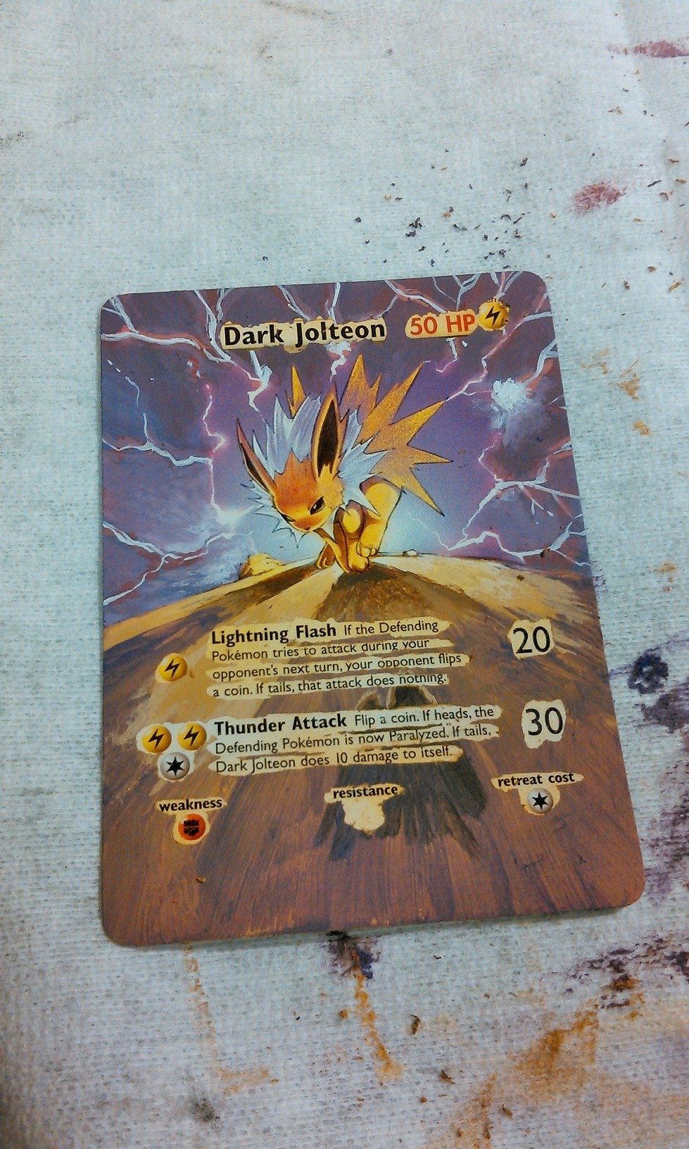 Painted Pokemon Cards Image - ID: 4097 - Image Abyss