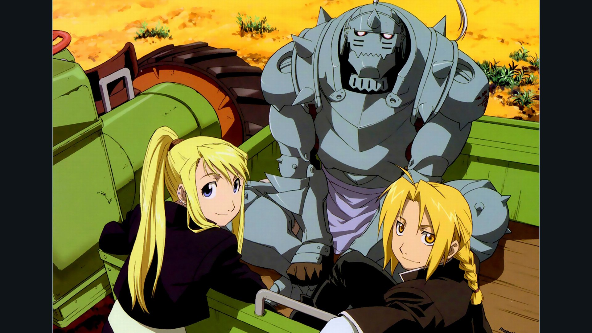 Fullmetal Alchemist: The Elric Trio (Anime)
